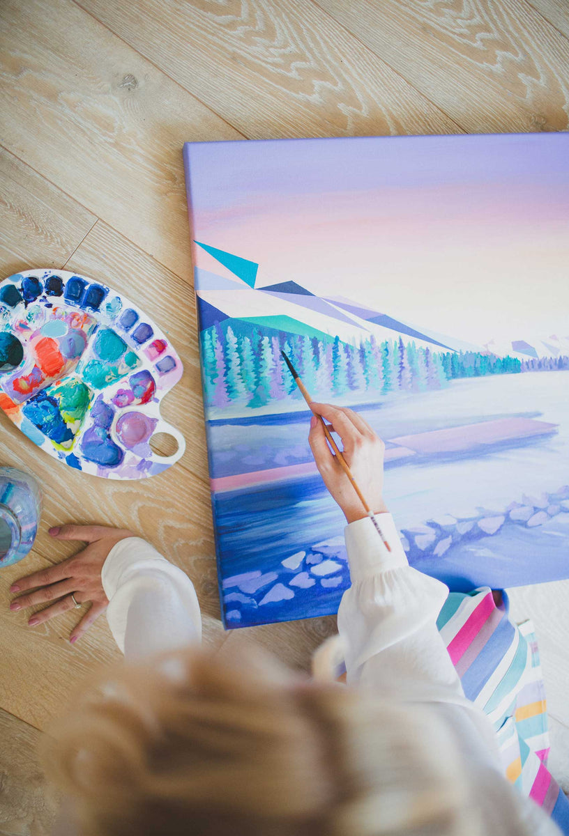 Geometric Landscape Artist and Illustrator Elyse Dodge – elysedodge